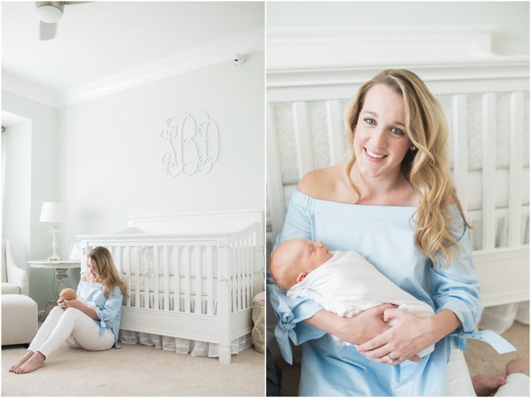 Raleigh Newborn Photographer Baby Teagan - 2 Weeks Old