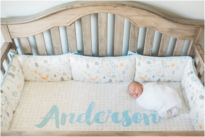 Holly Springs Newborn Photographer | In-Home Session | Baby Holt