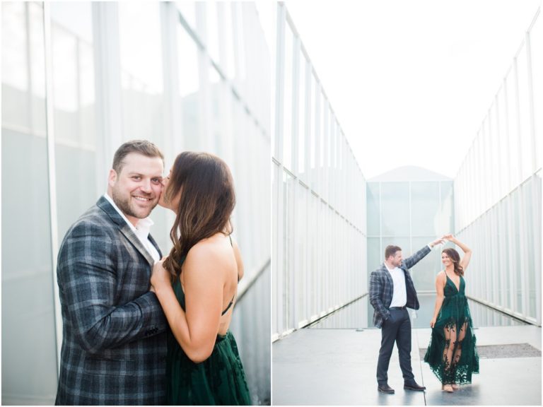 North Carolina Art Museum Engagement Session | Jordan + Chris