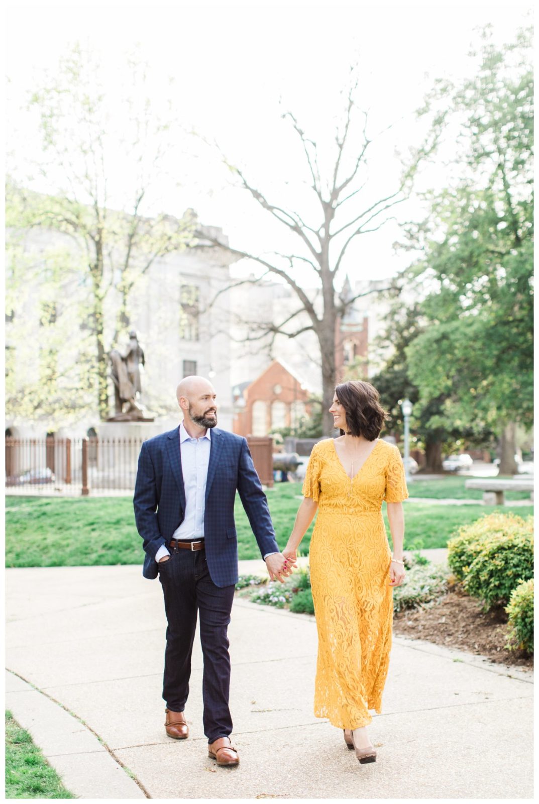 Downtown Raleigh NC | Engagement Session | Jessica + JD